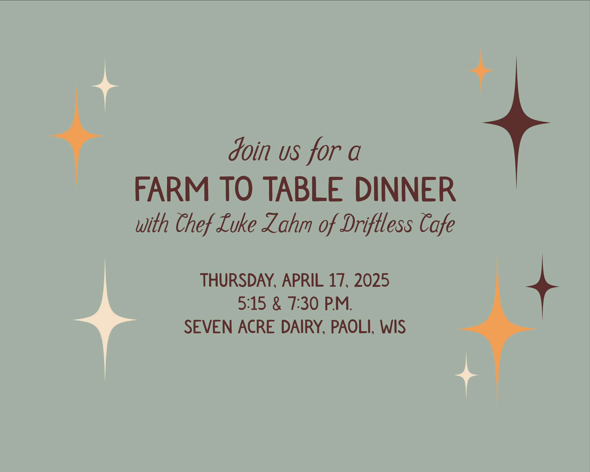 Farm-to-Table Fundraiser